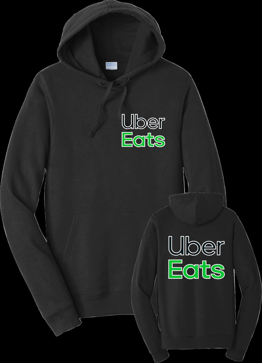 Uber Eats Delivery Eats Uber Eats Drivers Pullover Hoodie - Etsy