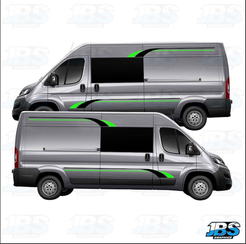 Vinyl Decals Graphics for Fiat Ducato - Citroen Relay - Peugeot Boxer ...