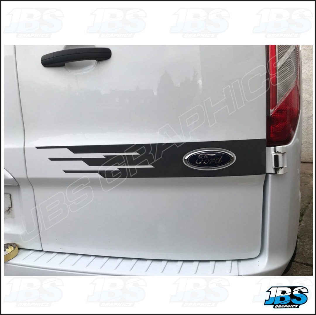 Fits Ford Transit Custom Rear Barn Door Stripe Decal Sport - Etsy UK