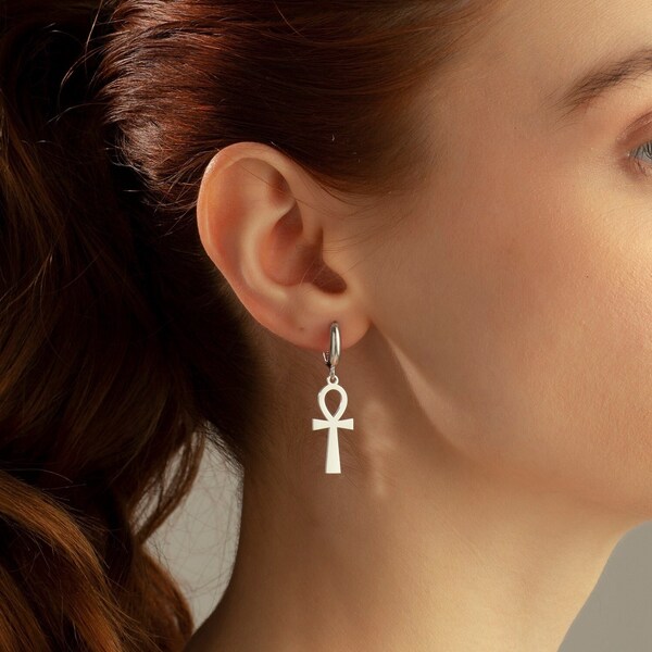Ankh Earrings - Etsy