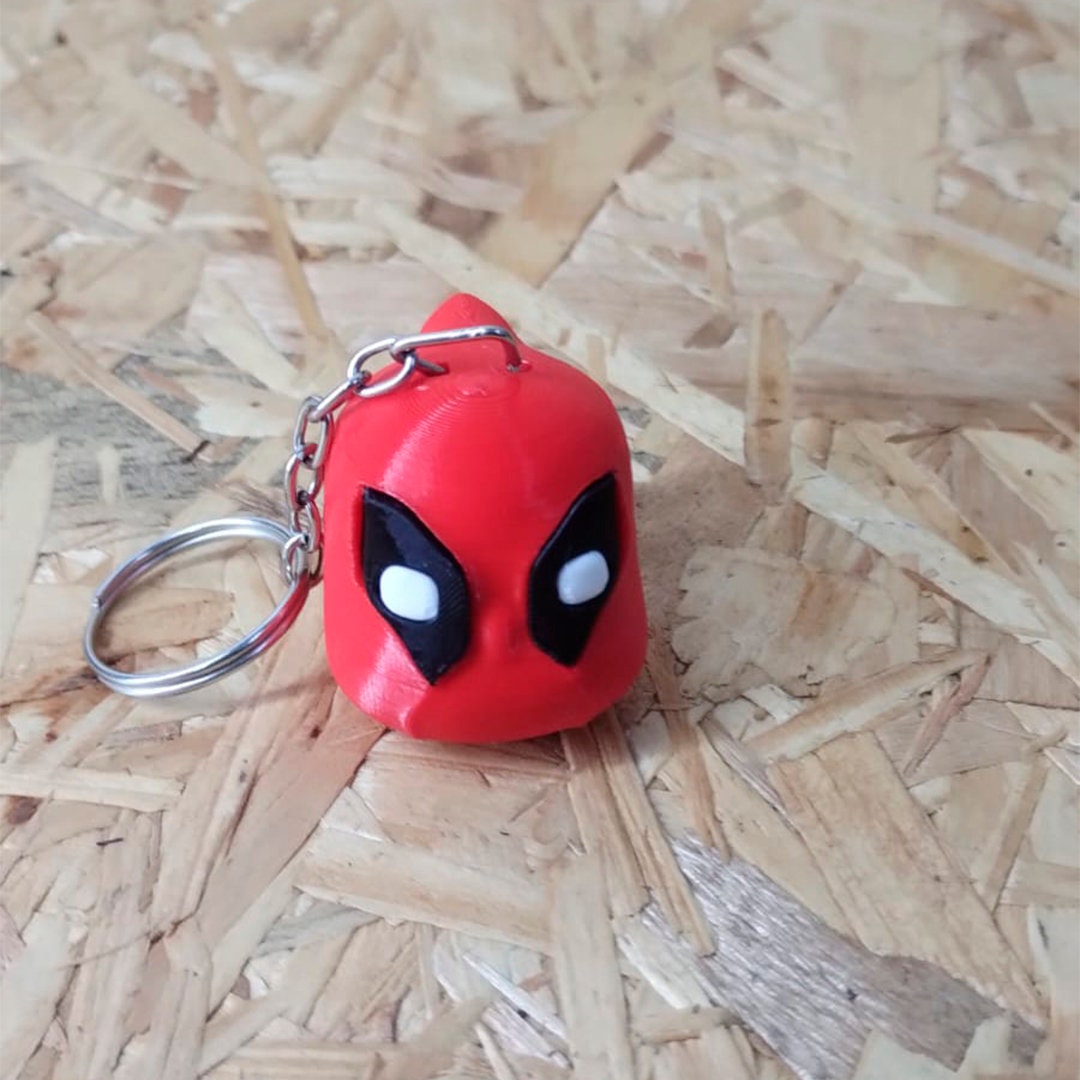 Deadpool Key Chain / 3D Files - Etsy