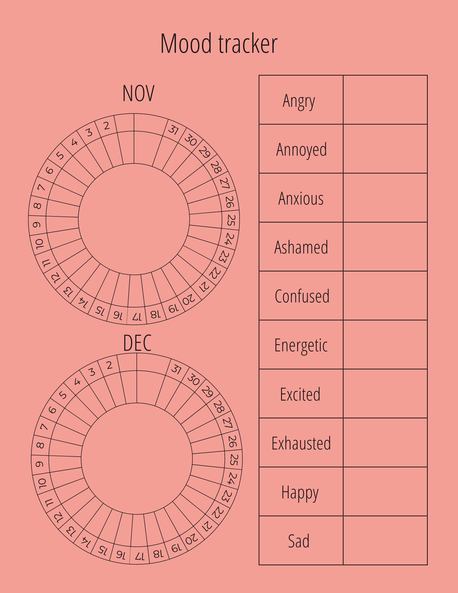 Editable Mental Health Therapy Planner in Canva | Canva Template Pack ...
