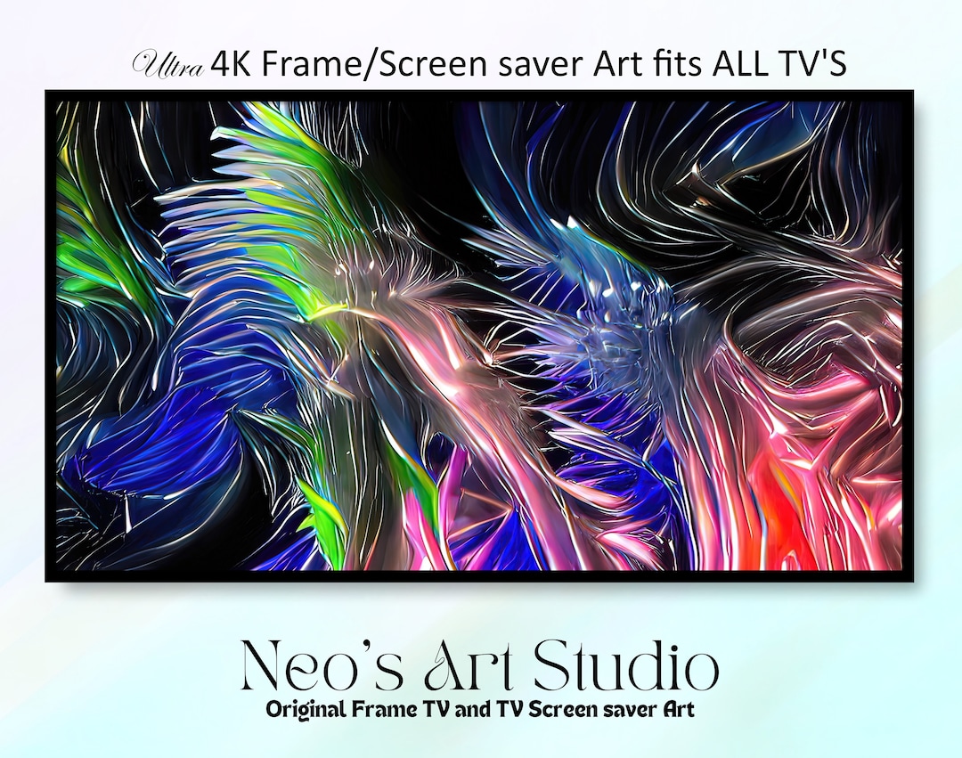 Freeform ultra 4k Universal Screensaver Fits ALL Tv's - Etsy