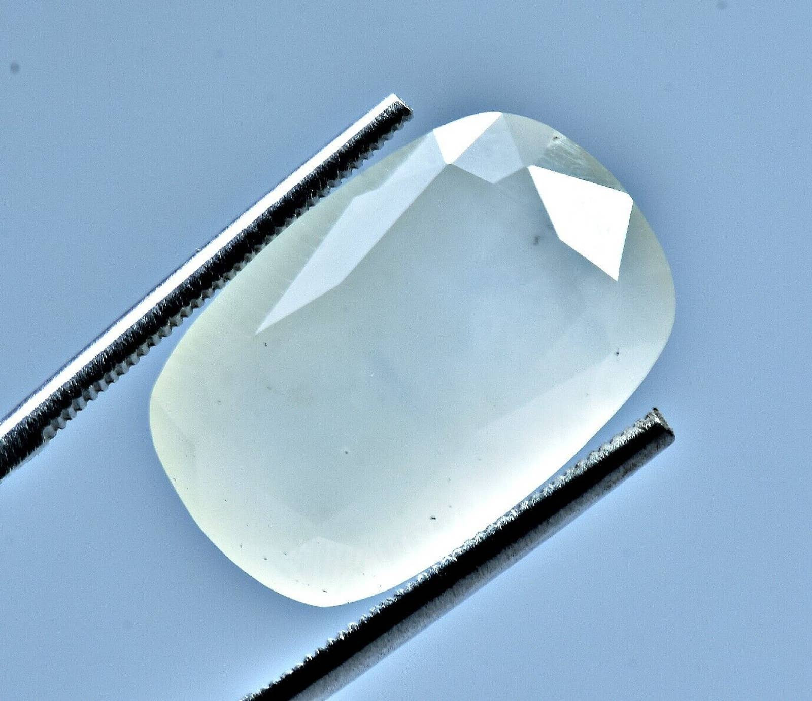 13.90 Carat Ultra Rare Faceted White Grossular Garnet Gemstone ...