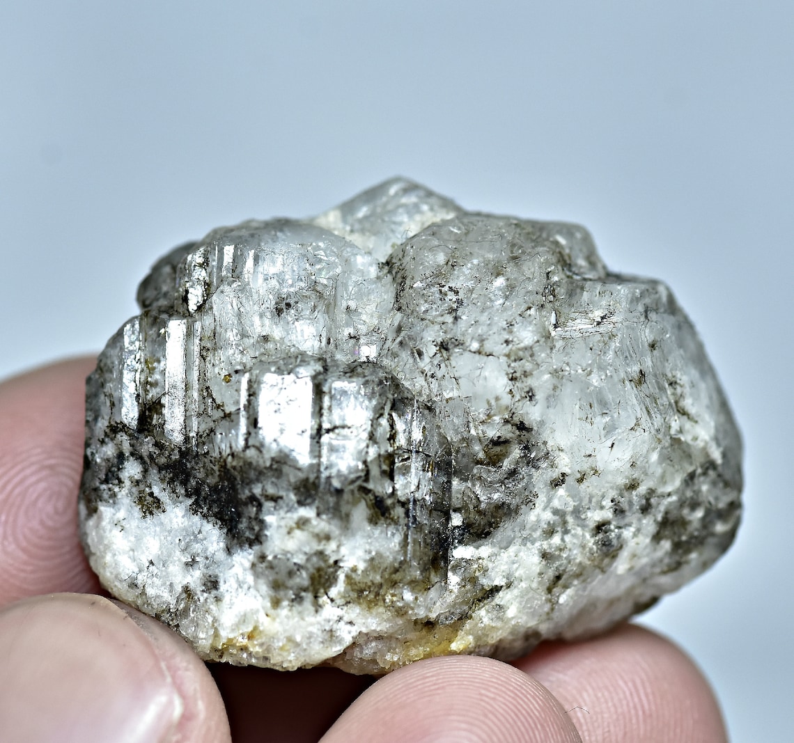 92 Carat Rare Natural Fluorescent Marialite Scapolite Crystals on ...