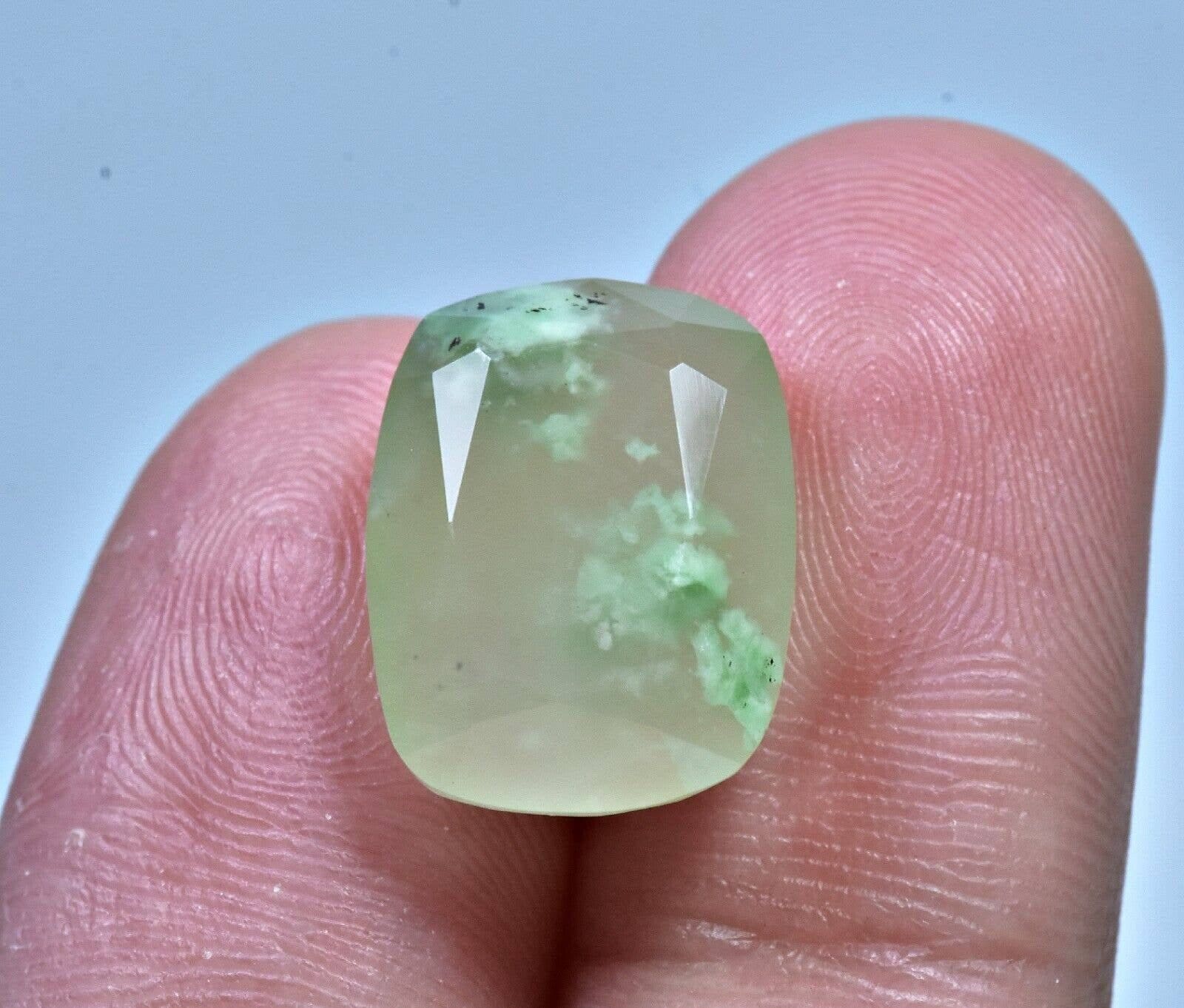 17 Carat Very Rare Faceted White Grossular Garnet Gemstone From ...