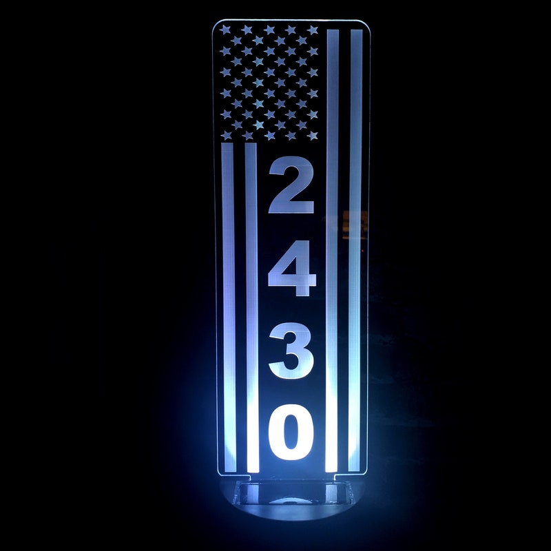 Lamppost Address Sign - Etsy