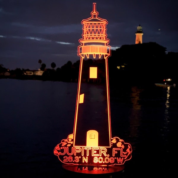 Solar Lighthouse - Etsy