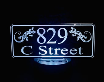 Lizard House Sign - Etsy