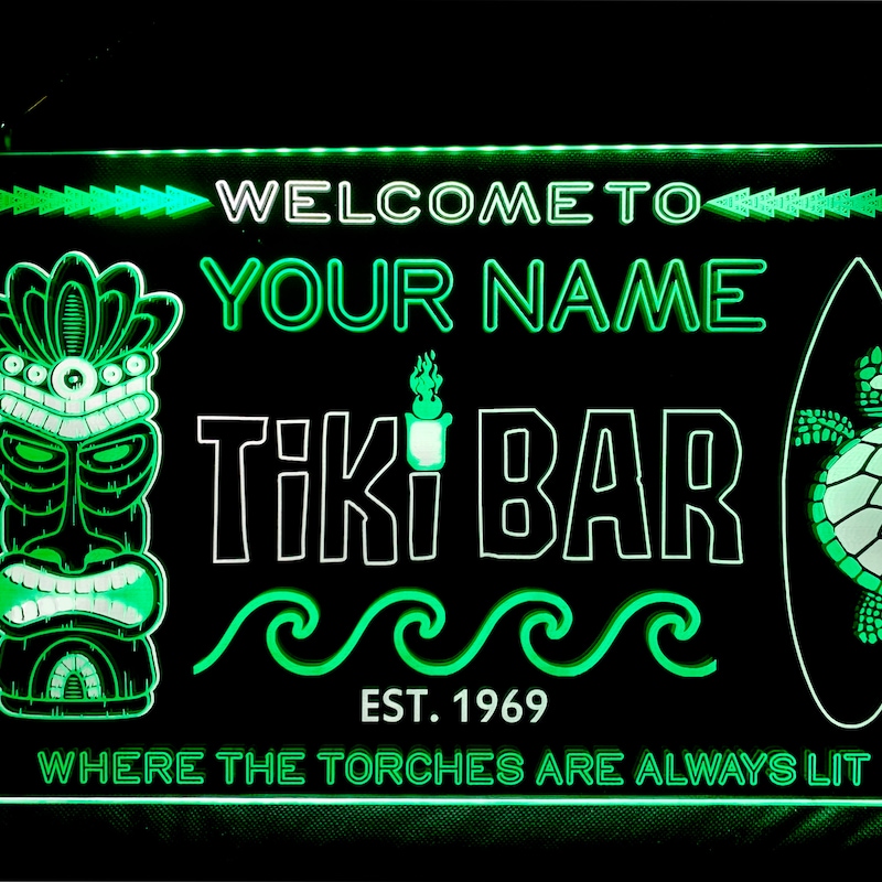 Tiki Signs - Etsy