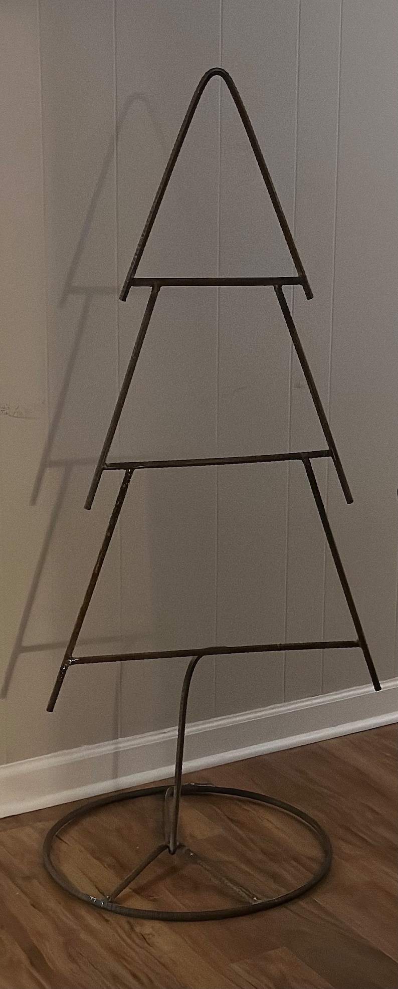 Metal Rebar Reindeer and Tree Art - Etsy