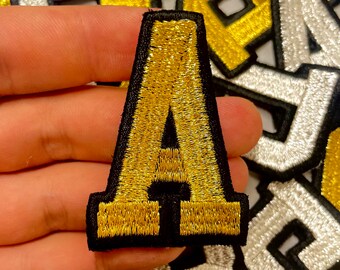 Embroidered Letters - Etsy