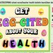 Easter/spring Health Bulletin Board/door Decor Kit for Nurses' Office ...