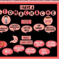 When to Visit the Nurse/7 B's Bulletin Board/door Decor Kit for Nurses ...