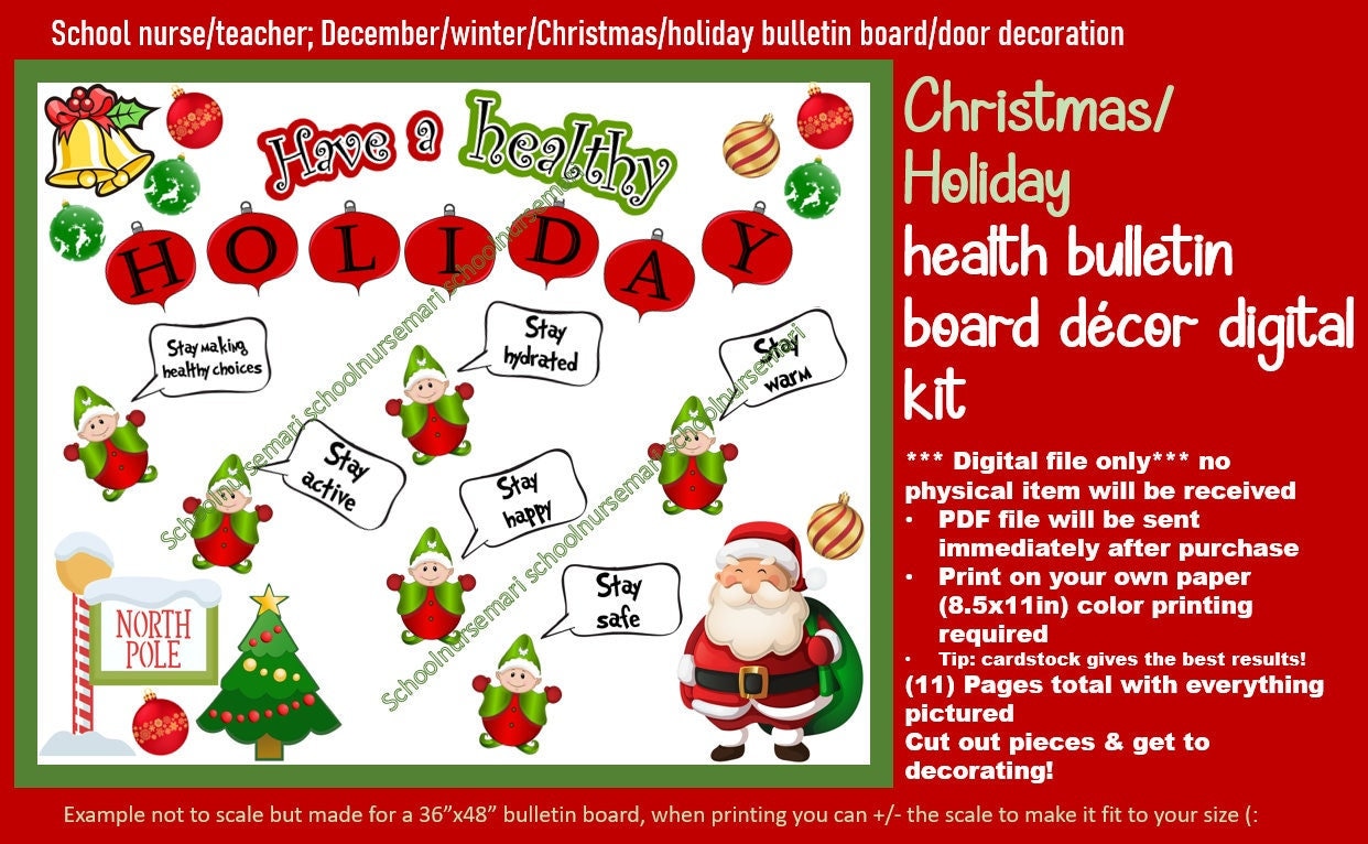 Christmas Bulletin Board Ideas For Nurses