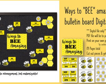 Bee Bulletin Board - Etsy