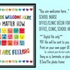 Spring Health Habits Bulletin Board/door Decor Kit for Nurses' Office ...