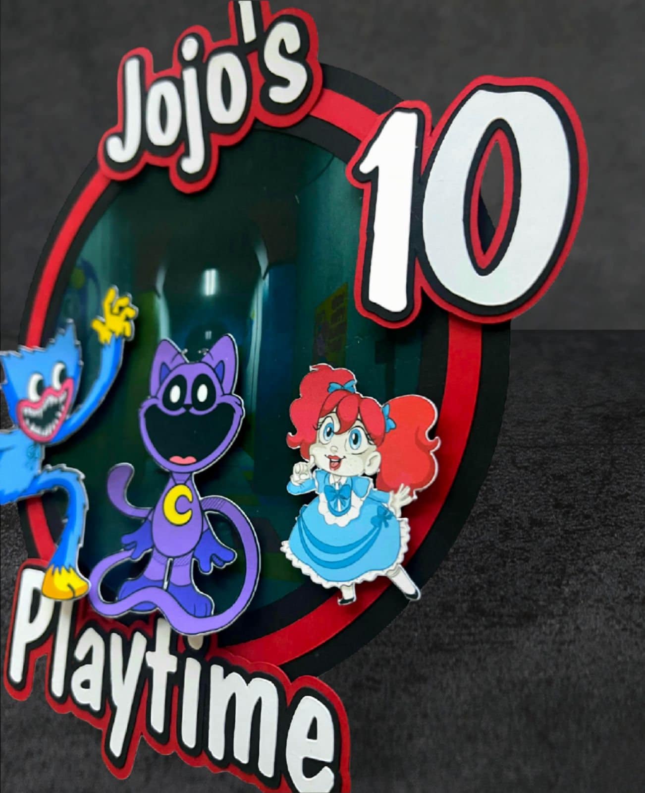 Poppy Playtime Cake Topper - Etsy