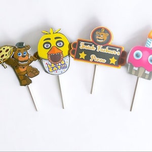 Five Nights at Freddy’s Cake Topper/centerpiece - Etsy