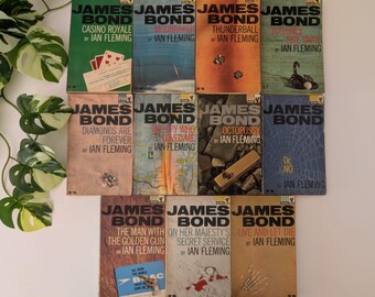 Diamonds Are Forever Vintage James Bond 007 Pan Books X235 1965 Ian ...