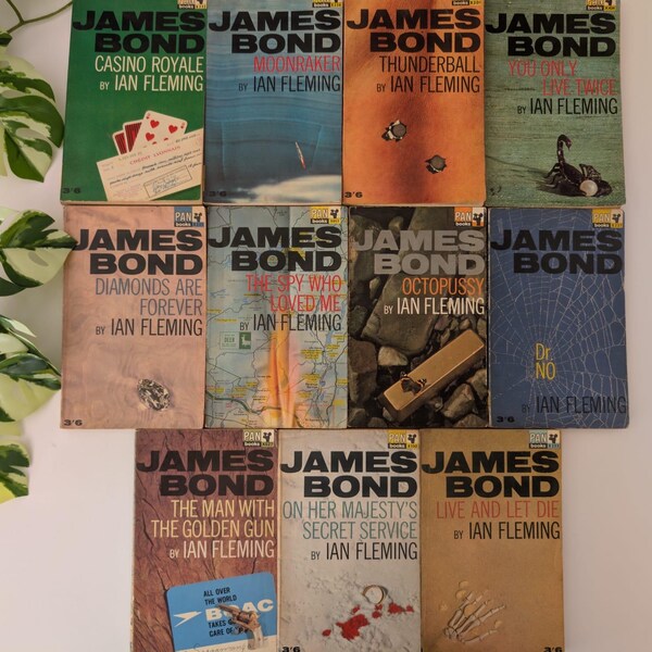James Bond Movies Covers - Etsy