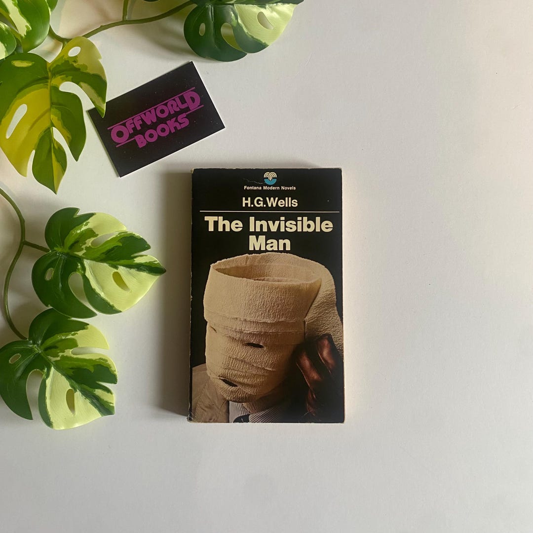 The Invisible Man by HG Wells - Etsy