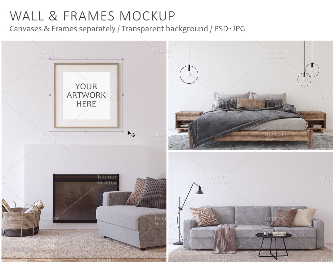 Interior Mockup, Frame Mockup - Etsy