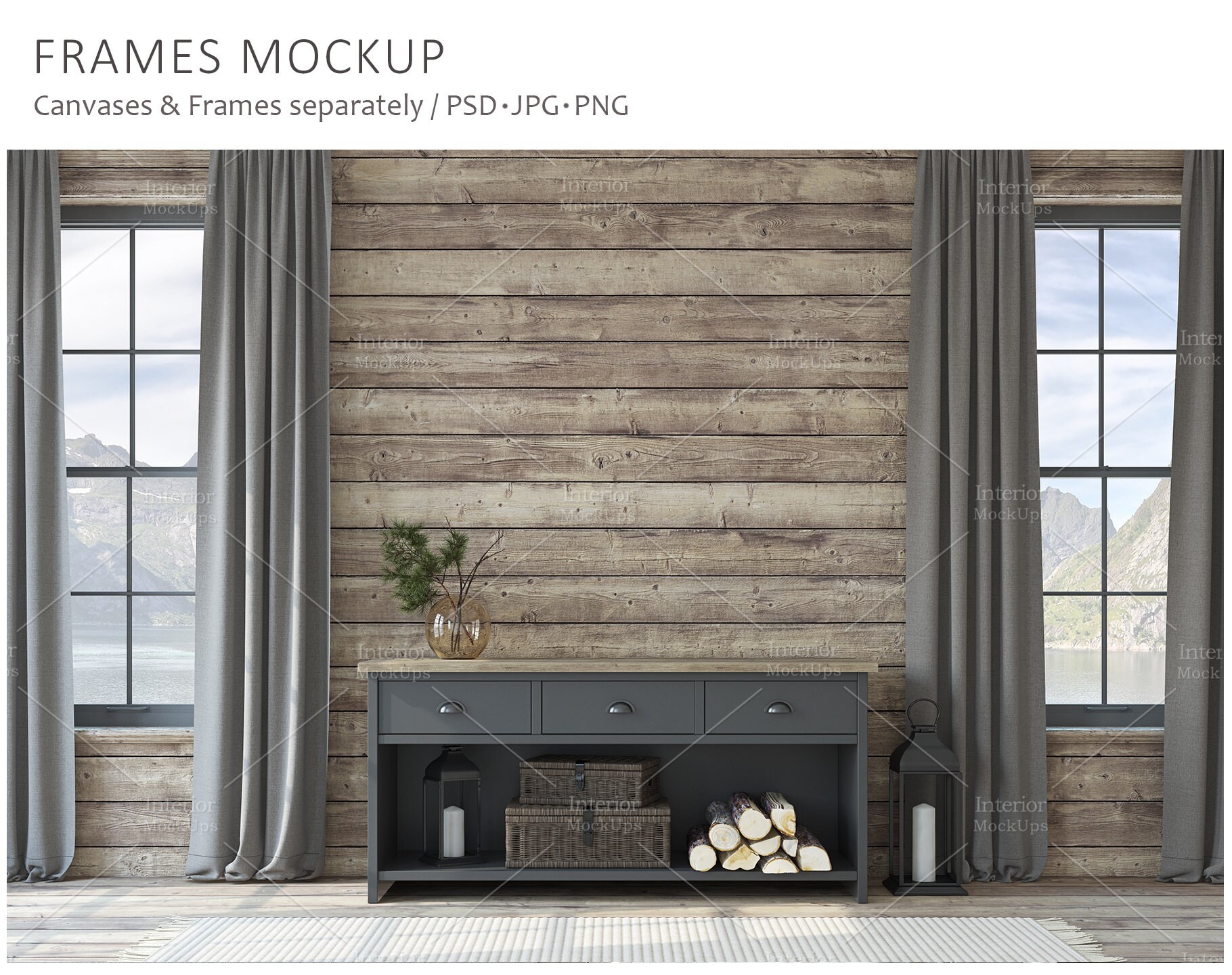 Entryway Interior Interior Mockup Frame Mockup - Etsy