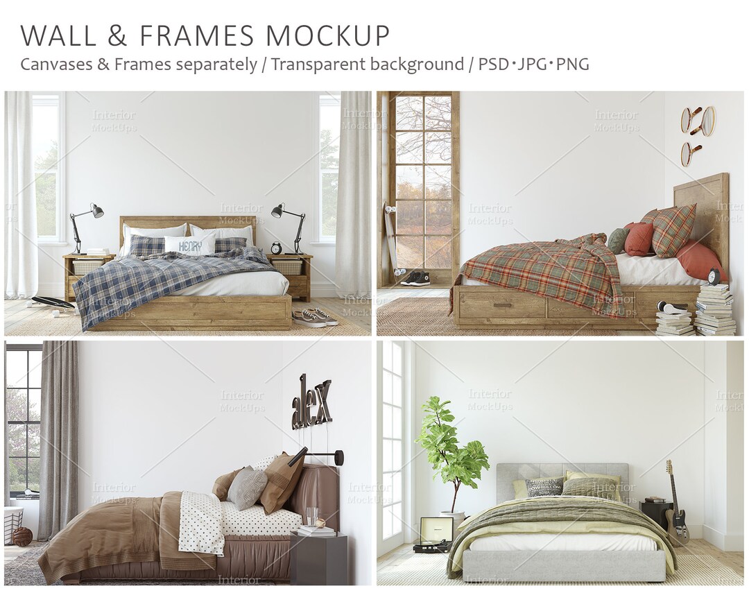 Teen Room Interior Mockup Frame Mockup - Etsy