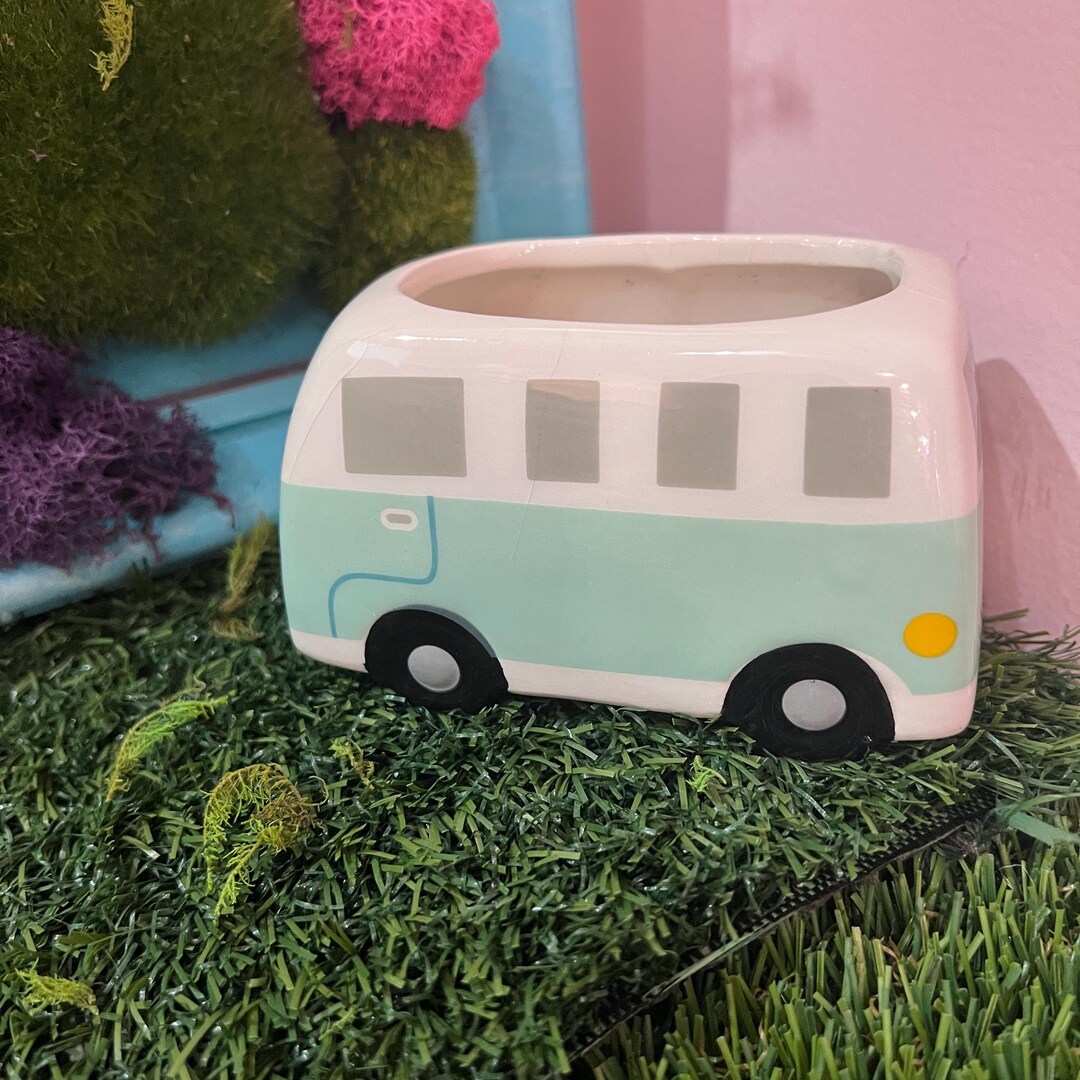 Cute Bus Planter - Etsy