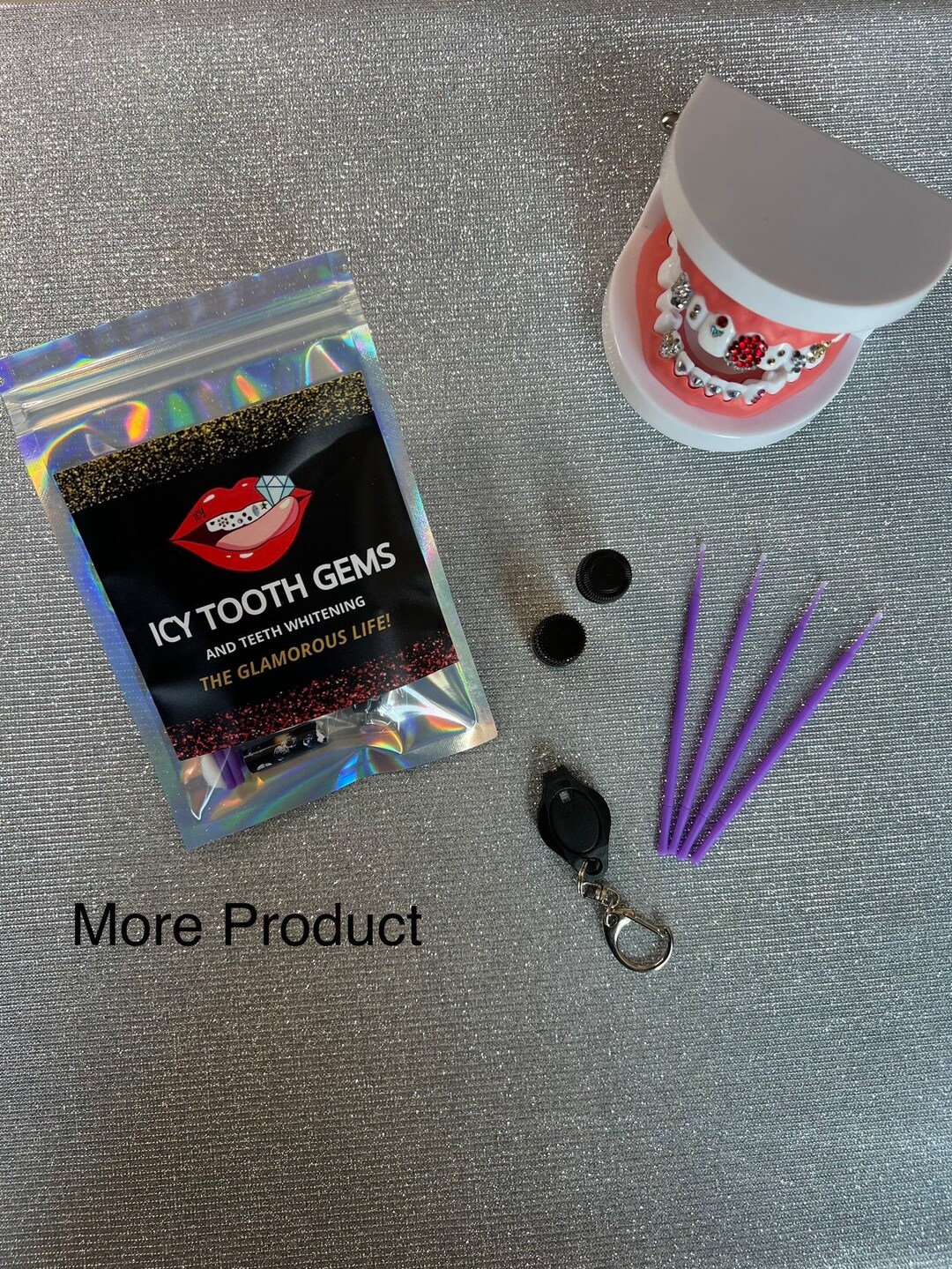 Dental Adhesive Kit With Bond/flow, Curing Light & Cheek Retractor ...