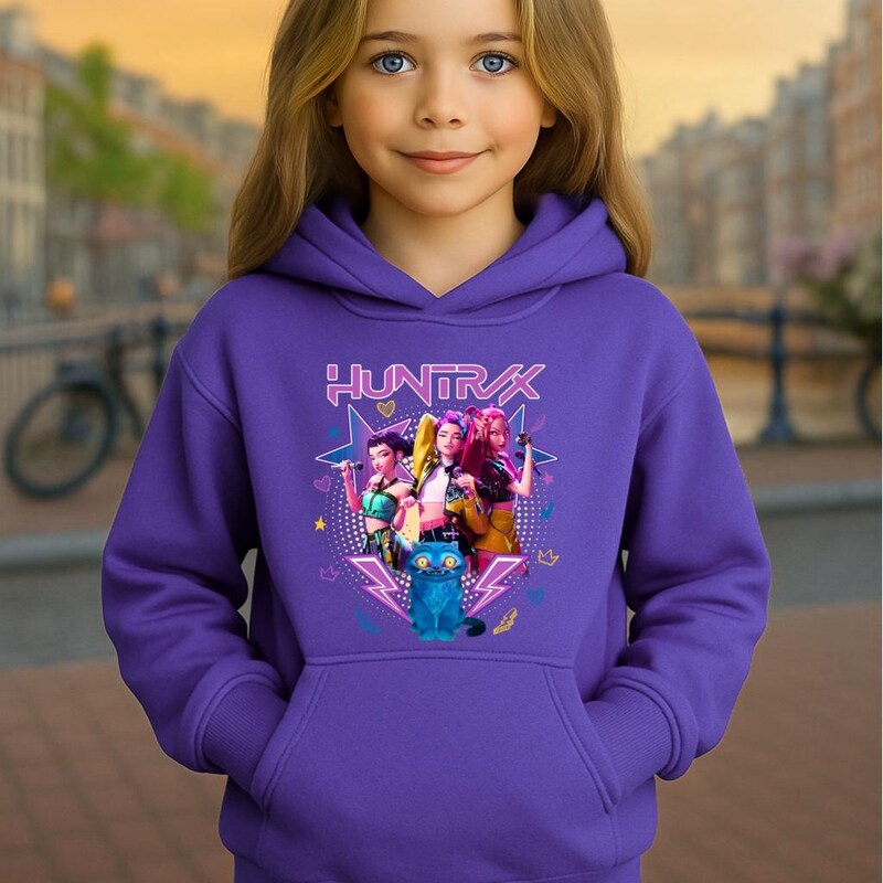 Kpop Demon Hunters Huntrix Merch Hoodie - Etsy