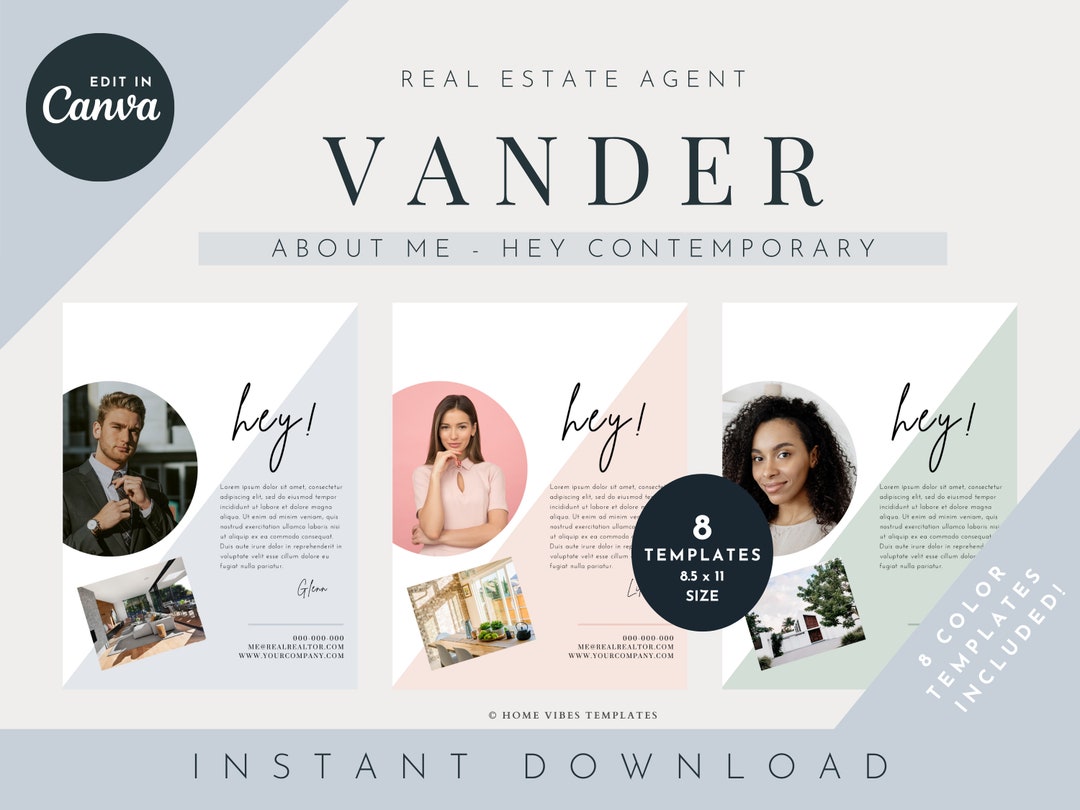 Realtor Farming Letter | About Me - Contemporary | Real Estate ...