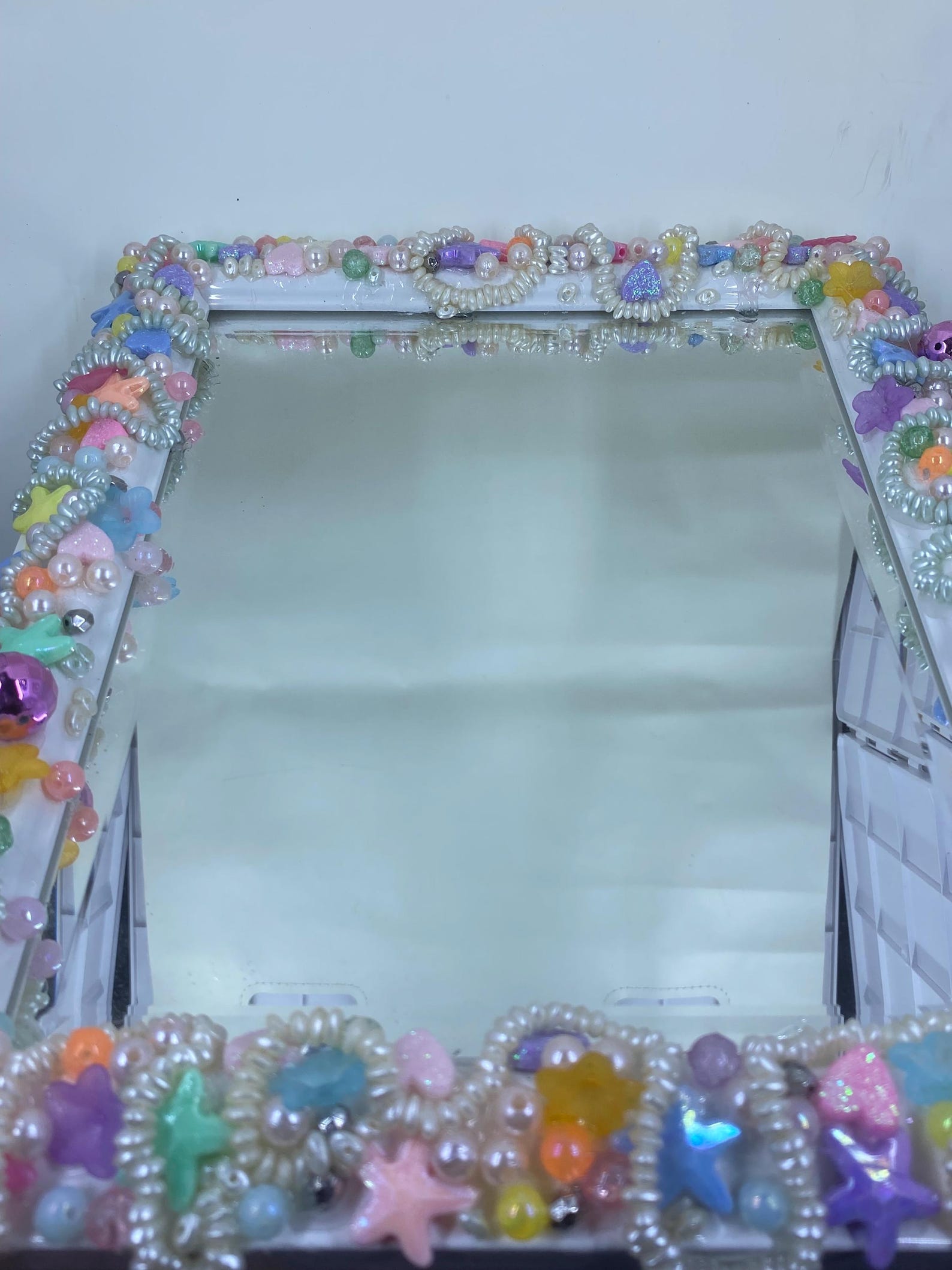 Pastel Jeweled Mirror - Etsy