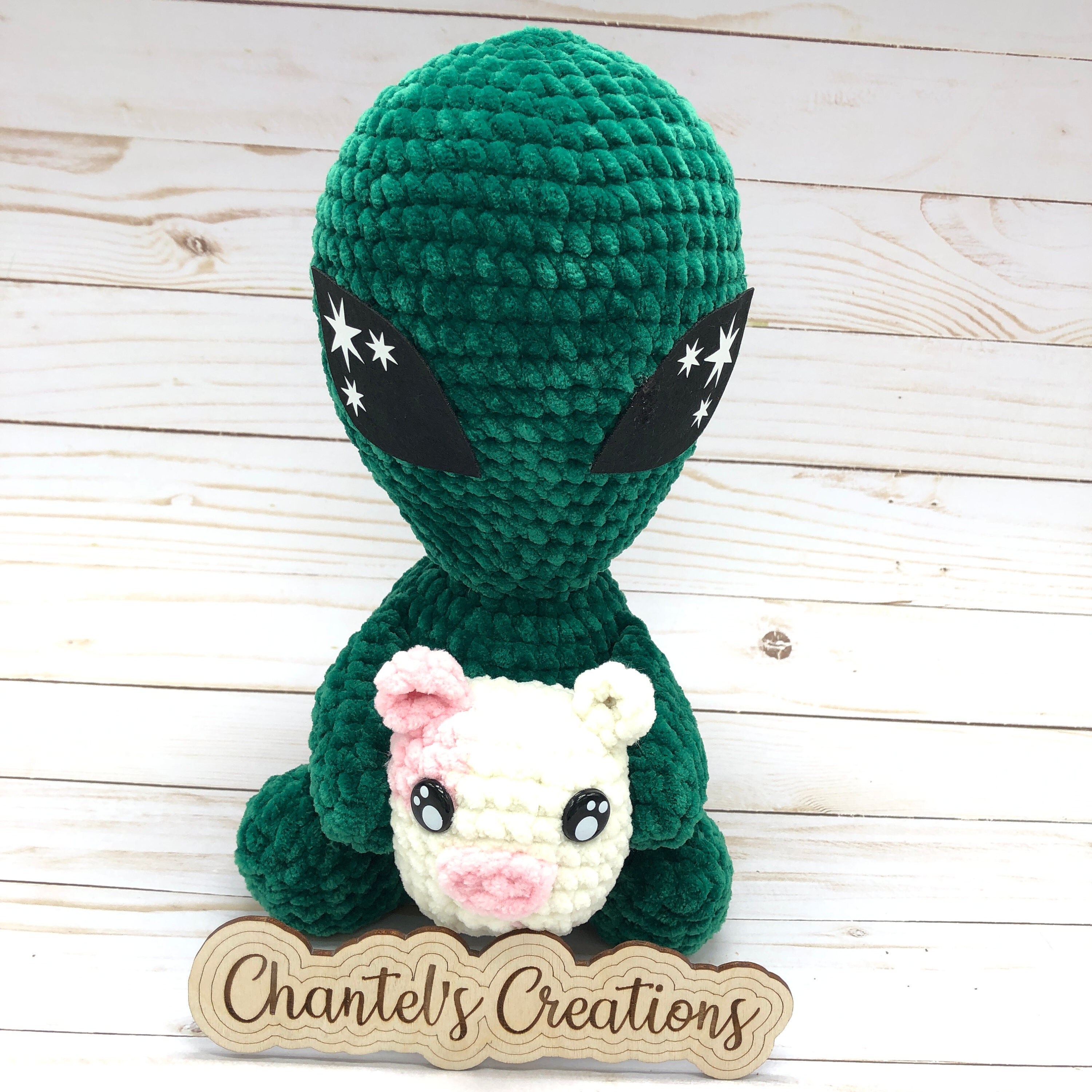 Alien Cosmo the Alien Alien Plushie Alien Amigurumi Alien - Etsy