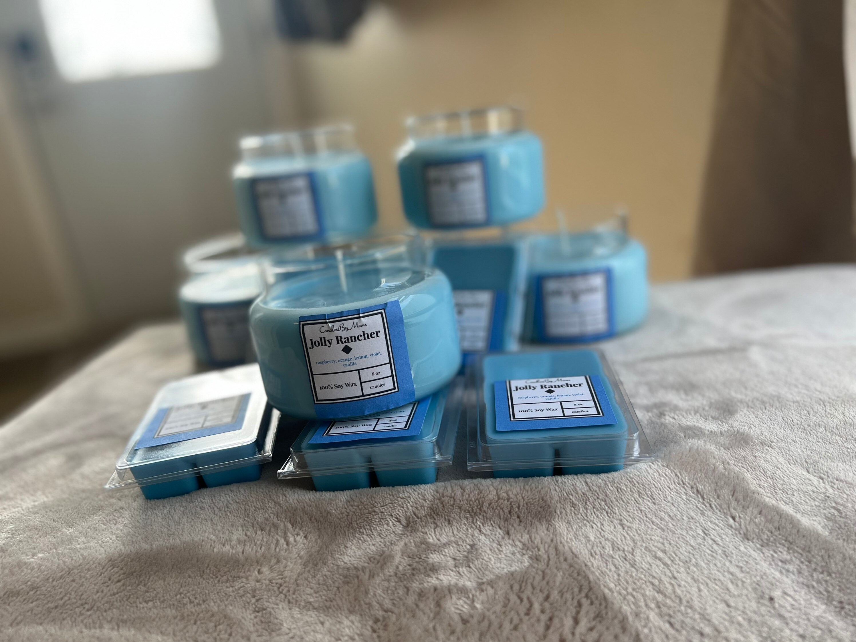 Blue Raspberry Jolly Rancher Candle Candles for Her - Etsy