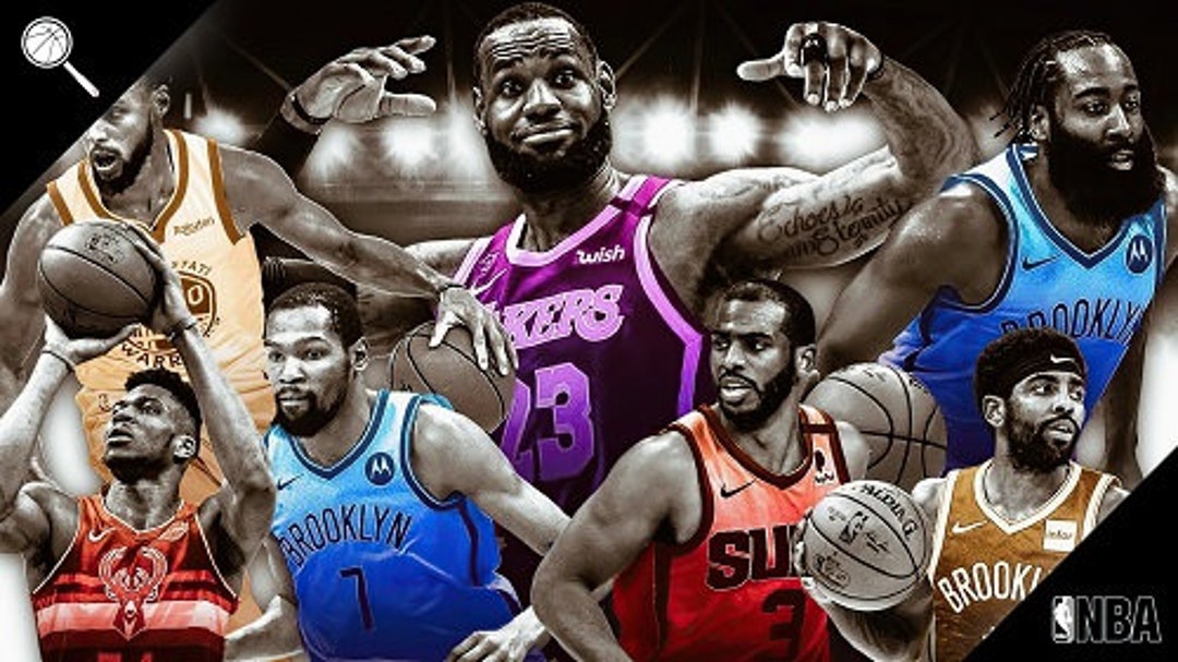 NBA Motivational Wall Art Printable Home Decor Poster Basketball Legend ...