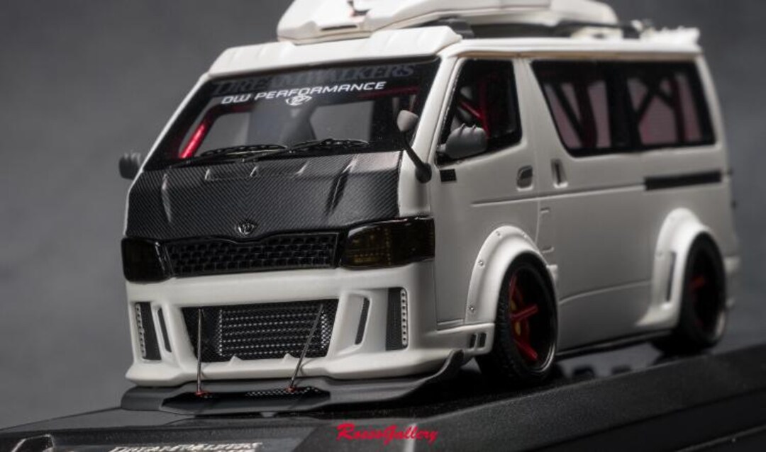 New Dreampower Model 1:43 Toyota Hiace MPV D550 Pearl White - Etsy