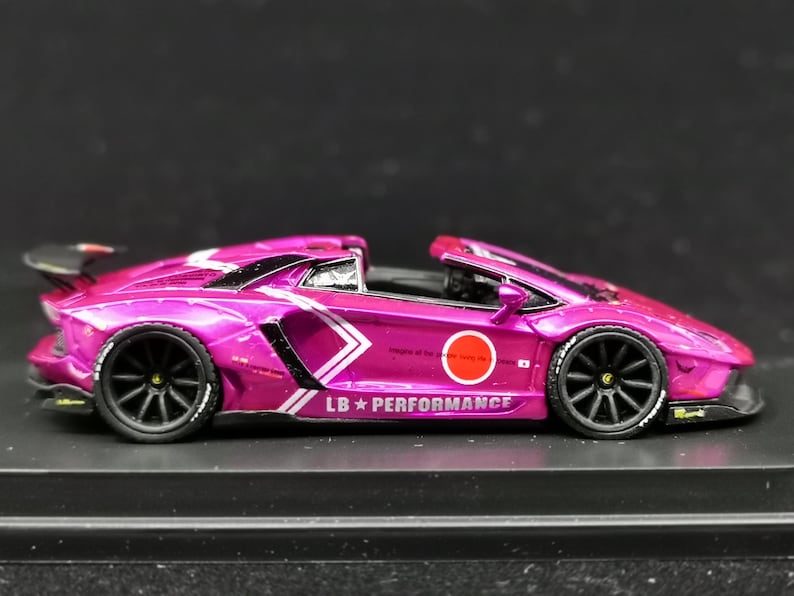 New Liberty Walk Model 1:64 LB Works Lamborghini Aventador LP700-4 ...