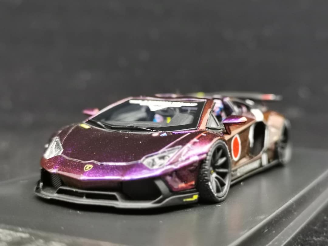 New Liberty Walk Model 1:64 LB Works Lamborghini Aventador LP700-4 ...