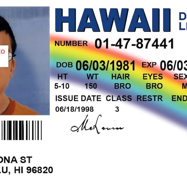 Mclovin Id Card - Etsy
