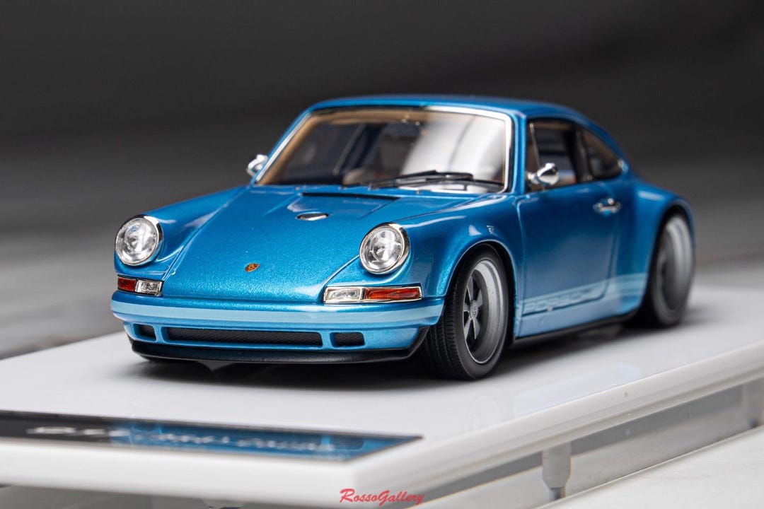 Make up Eidolon Model 1:43 Porsche Singer 911 964 Coupe Blue VM111V - Etsy