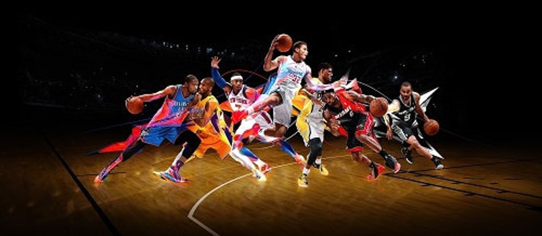 NBA Motivational Wall Art Printable Home Decor Poster Basketball Legend ...