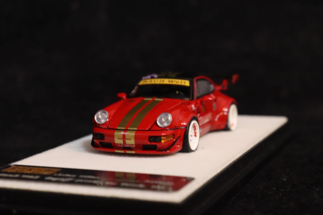 New PGM Model 1:64 Porsche 911 (964) RWB Rauh-welt Red Sakura 2021 - Etsy