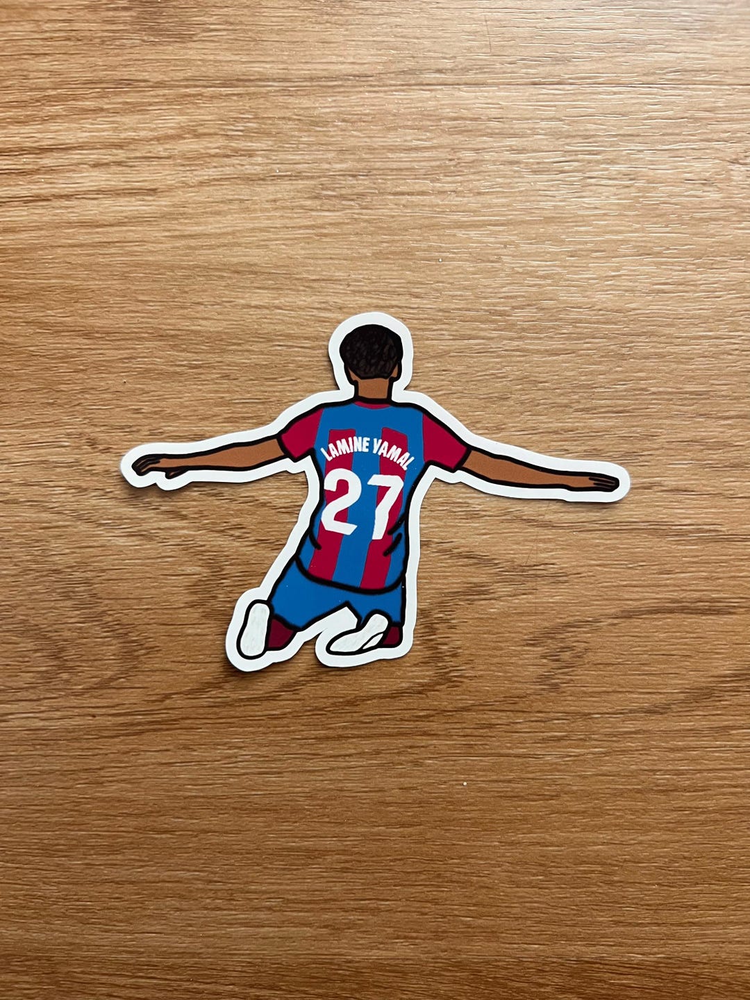 FC Barcelona - Lamine Yamal - Die Cut Sticker - Etsy