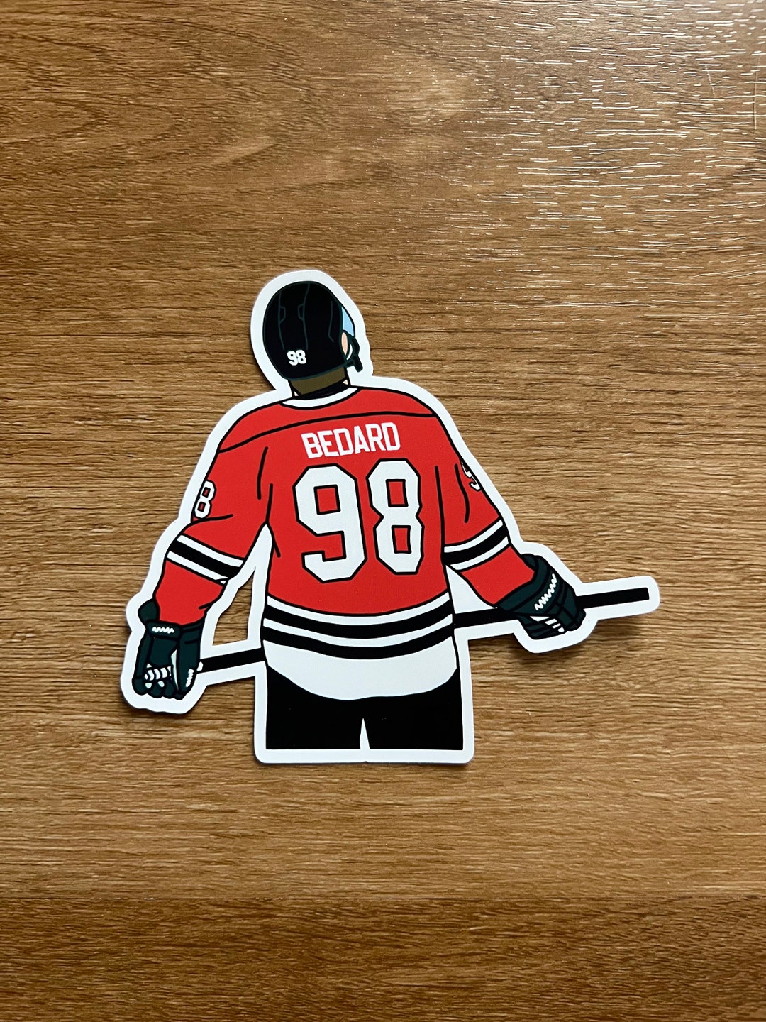 Chicago Blackhawks - Connor Bedard - Die Cut Sticker - Etsy