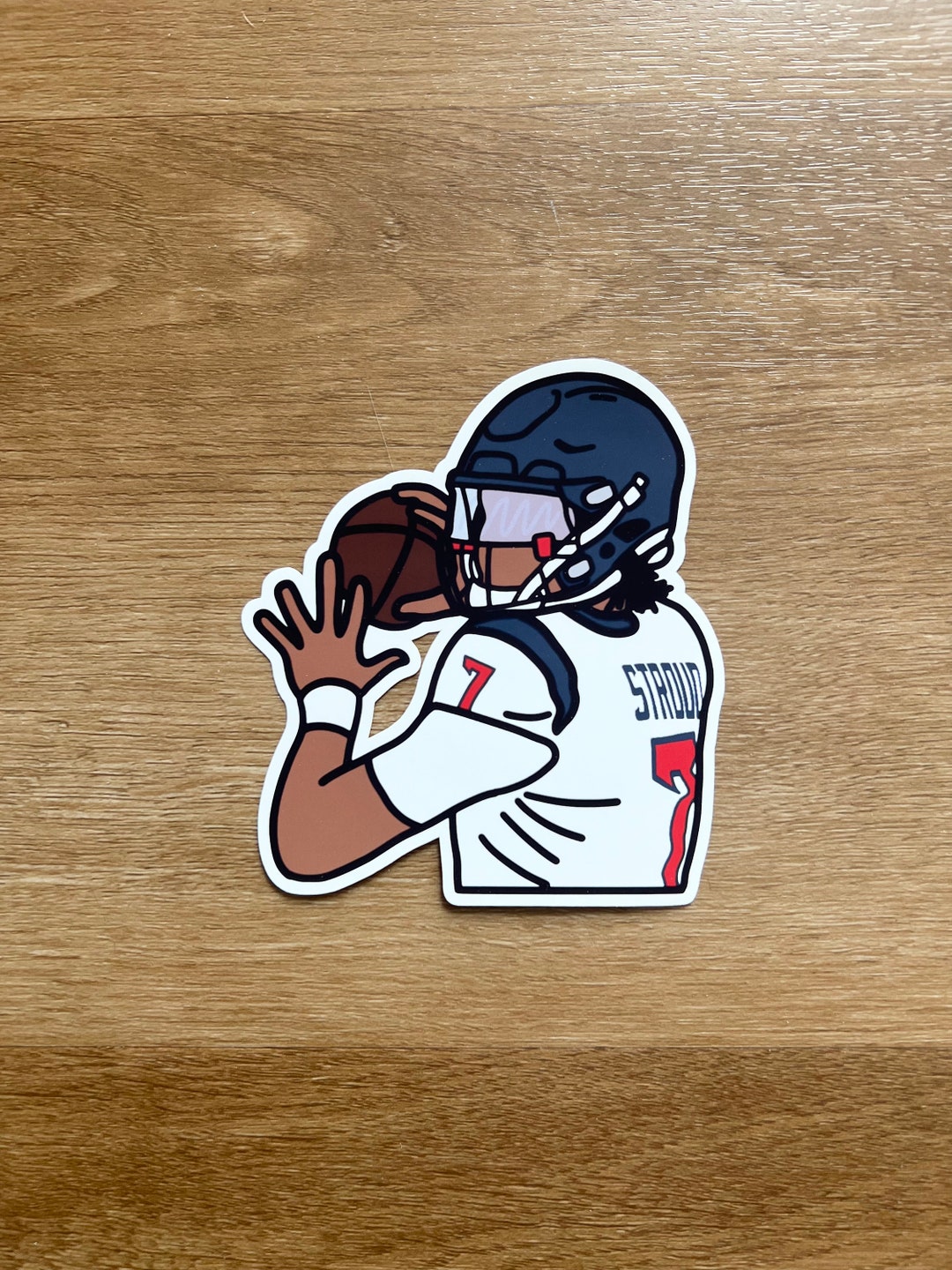 Houston Texans - CJ Stroud - Die Cut Sticker - Etsy
