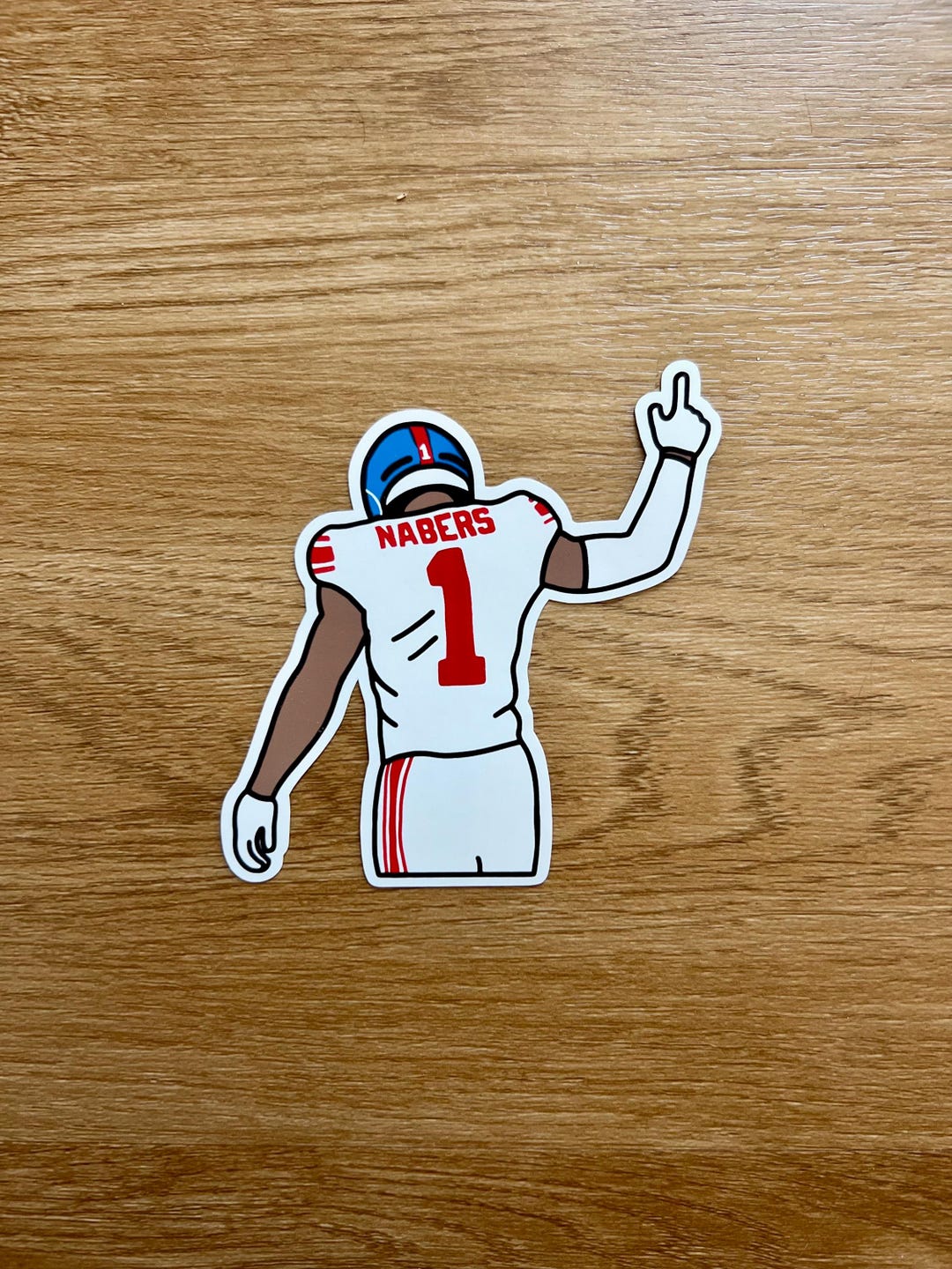 New York Giants - Malik Nabers - Die Cut Sticker - Etsy