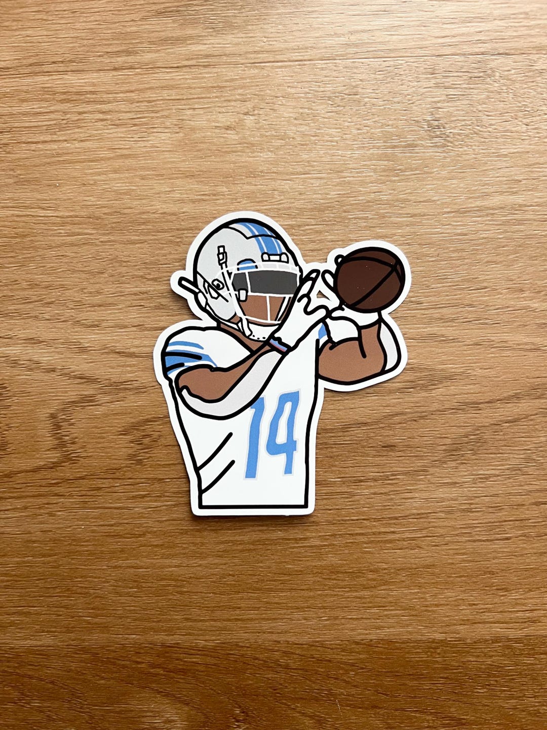 Detroit Lions - Amon-ra St. Brown - Die Cut Sticker - Etsy