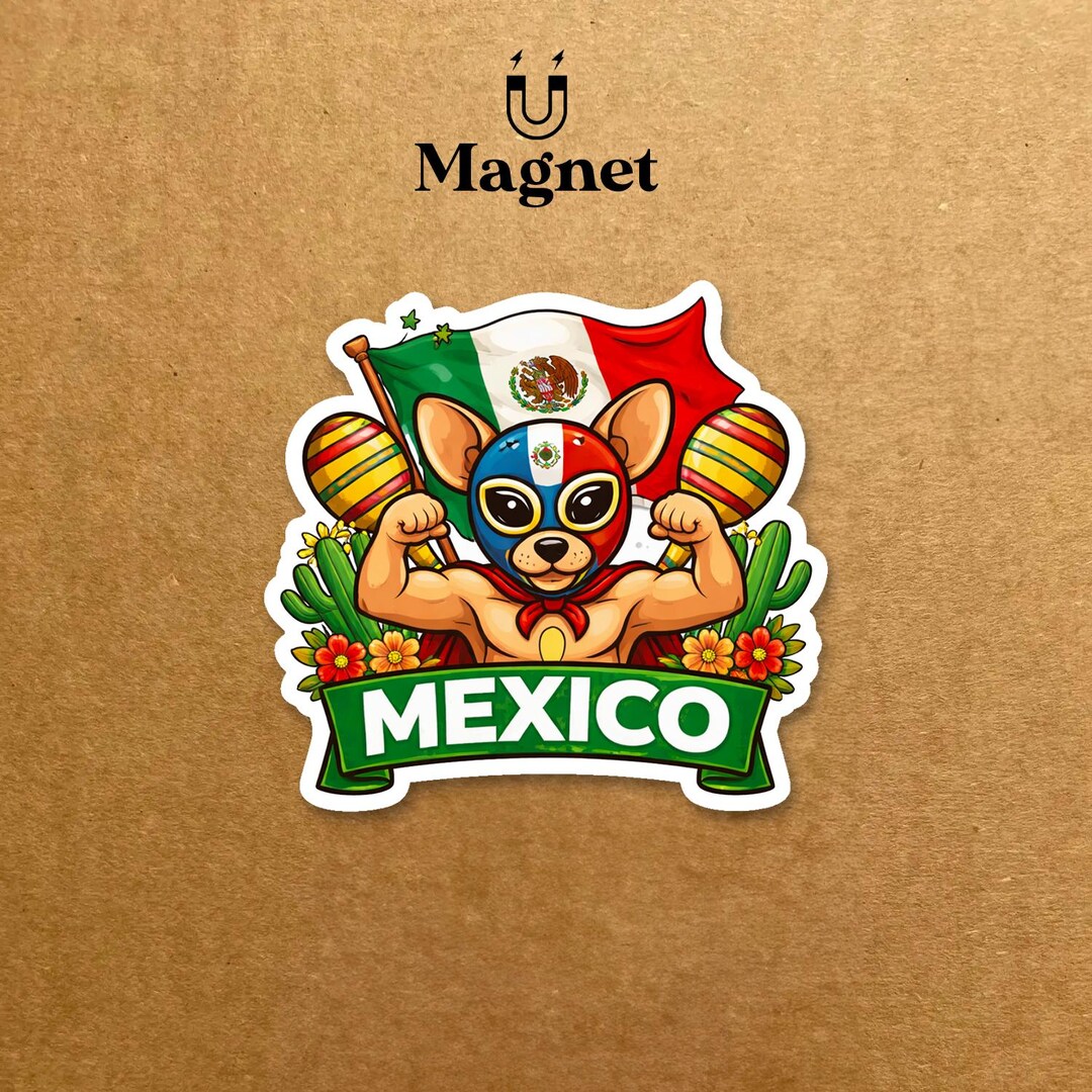 Mexico Travel Magnet - Decorative Fridge Magnet - Etsy